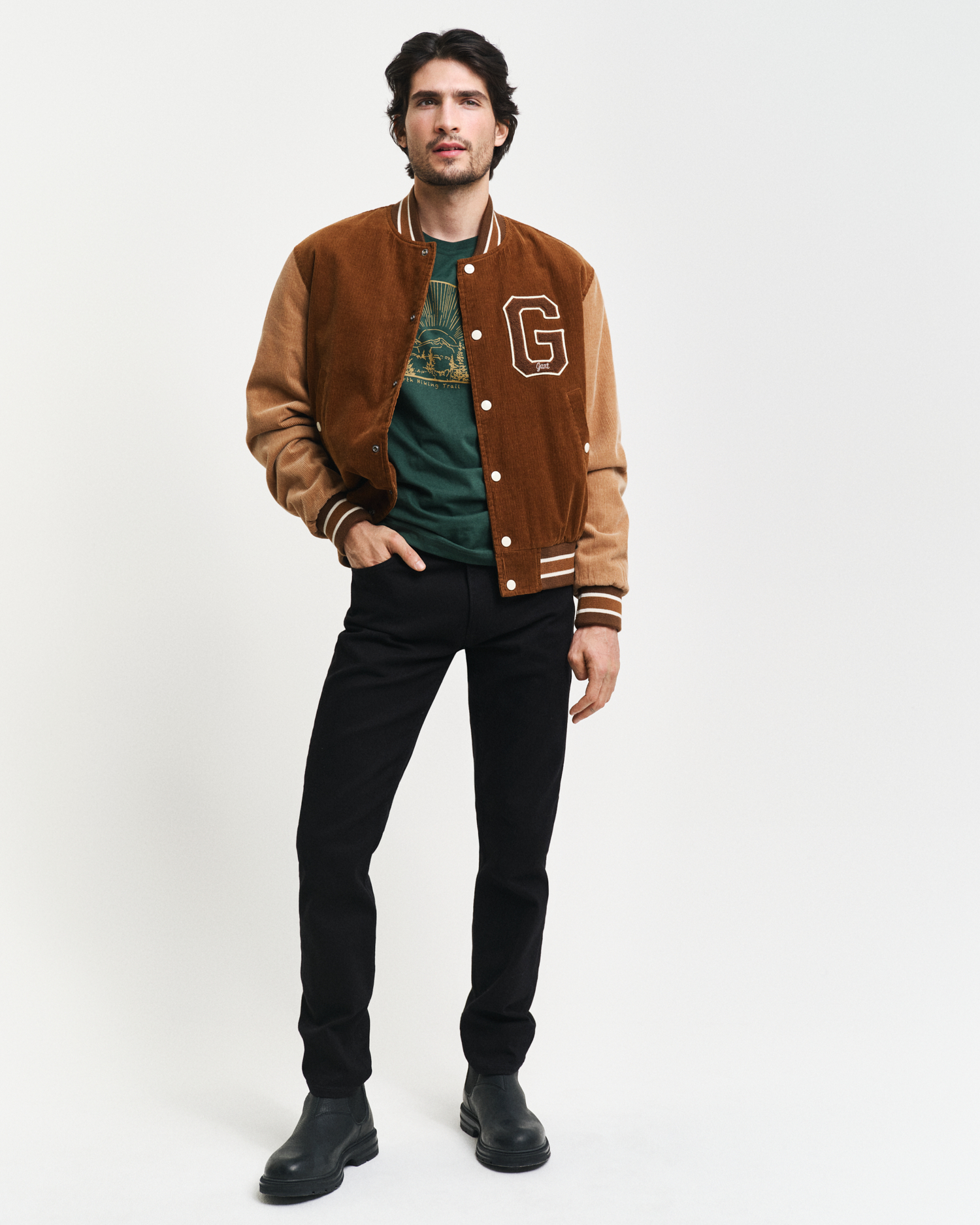 Regular Fit Stay Black Jeans - GANT